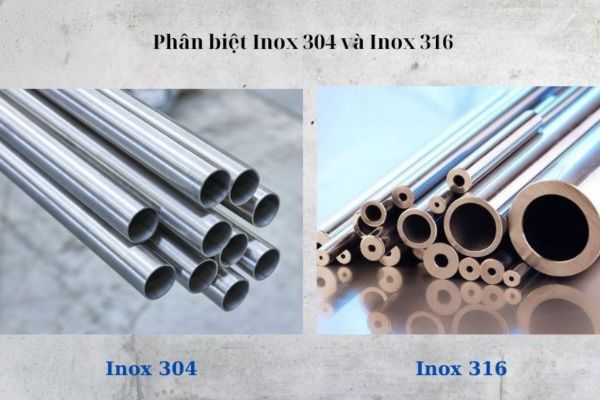 Inox SUS 304 là gì? Đặc điểm, ứng dụng và cách phân biệt với SUS 316 ...